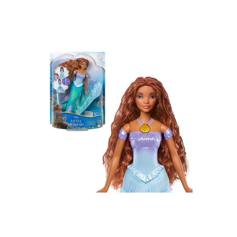 Disney The Little Mermaid Transforming Ariel Doll - Nukud - Photopoint