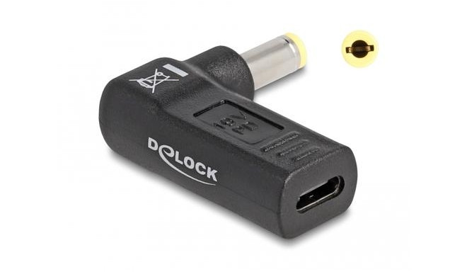 DeLOCK USB-C to 5.5 x 2.5 adapter - Adapters - Photopoint