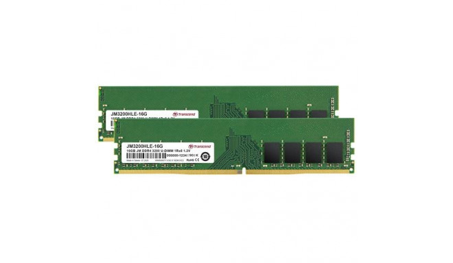 Transcend RAM JetRam DDR4-3200 U-DIMM 16GBx2 Dual Channel ...