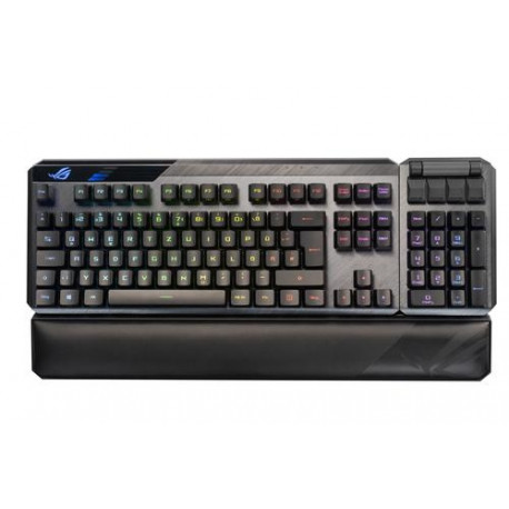 ASUS ROG Claymore II keyboard RF Wireless + USB QWERTZ German Black ...