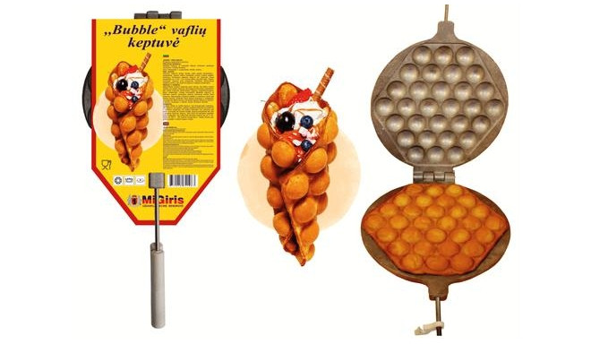 Migiris Bubble 1 waffle(s) Metallic - Vahvliküpsetajad - Photopoint