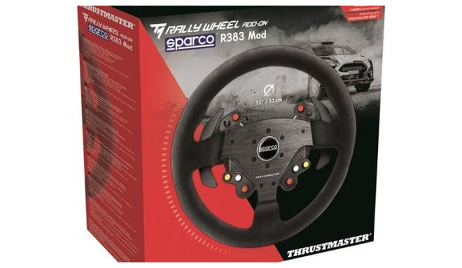 Thrustmaster Rally Wheel Add-On Sparco® R383 Mod Carbon Steering wheel ...