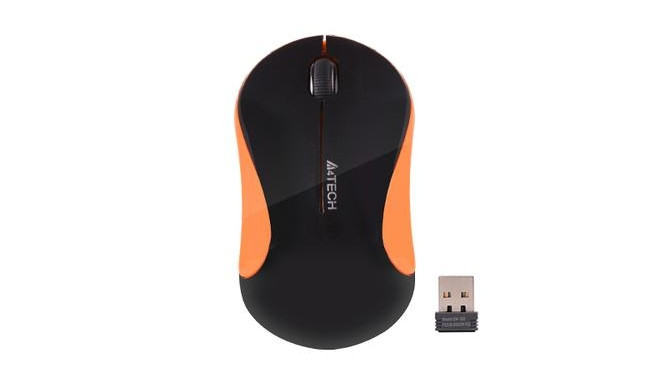 A4Tech G3-270N mouse Ambidextrous RF Wireless Optical 1000 DPI - Hiired - Photopoint