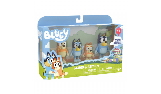 BLUEY Figure 4-pack - Toy figures - Photopoint