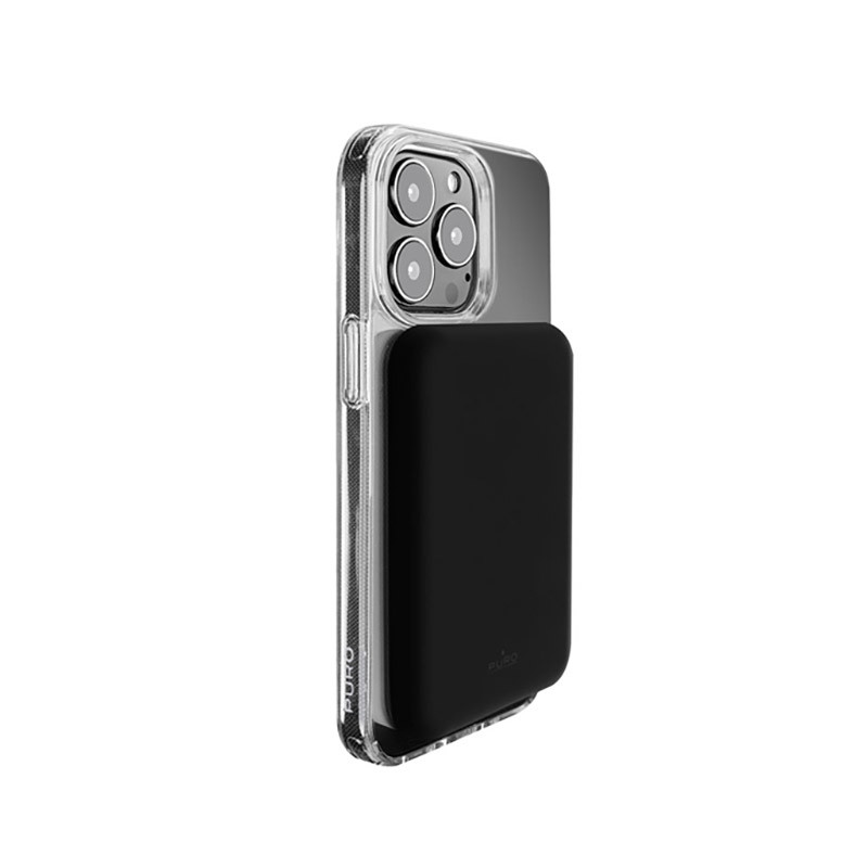 PURO Slim PowerMag Power Bank - Power Bank Inductive 4000 mAh MagSafe ...