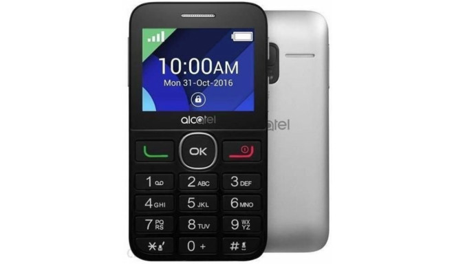 Alcatel 2019G Silver Mobile Phone - Mobiiltelefonid - Photopoint