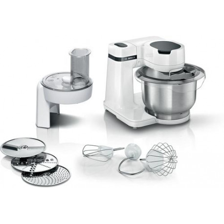 Bosch Serie 2 MUMS2EW01 food processor 700 W 3.8 L Stainless steel ...