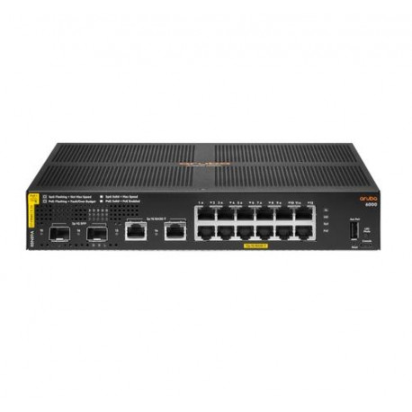 HPE Aruba Networking Aruba 6000 12G Class4 PoE 2G/2SFP 139W Managed L3 ...