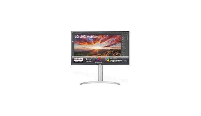 LCD Monitor|LG|27UP85NP-W|27"|4K|Panel IPS|3840x2160|16:9|5 ms|Speakers ...