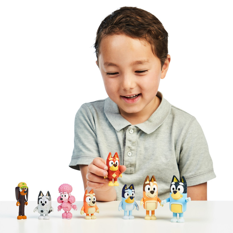 BLUEY Figure 4-pack - Toy figures - Photopoint