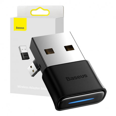 Baseus BA04 Bluetooth Adapter 5.1 (black) - Adapters - Photopoint