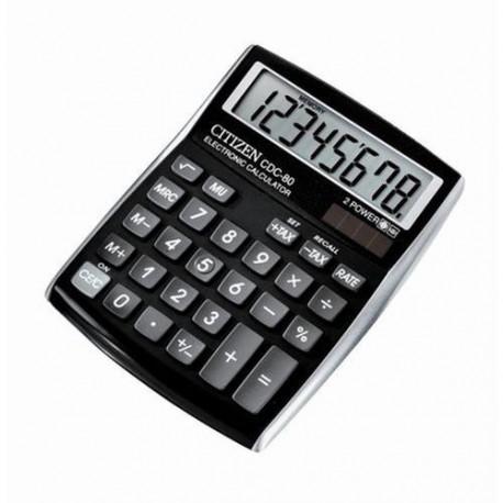 Citizen CDC-80 calculator Desktop Basic Black - Kalkulaatorid - Photopoint