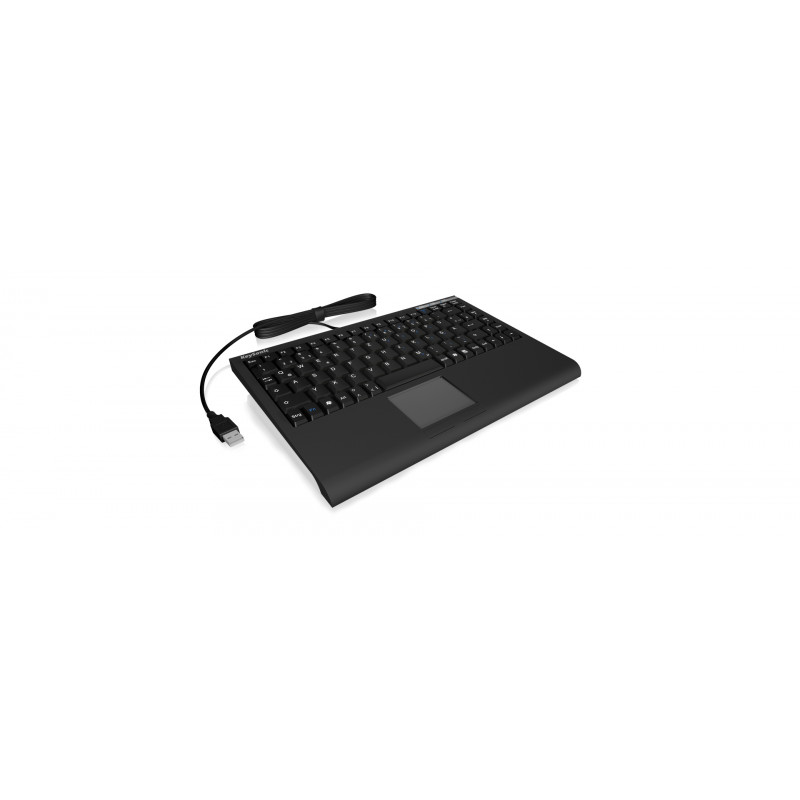 Raidsonic KeySonic ACK-540U+ Keyboard, Mini, Touchpad, Softskin, USB ...