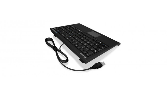 Raidsonic KeySonic ACK-540U+ Keyboard, Mini, Touchpad, Softskin, USB ...