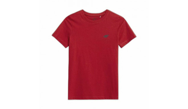 Lühikeste varrukatega T-särk, laste 4F M291 Punane - 12–13 aastat - T ...