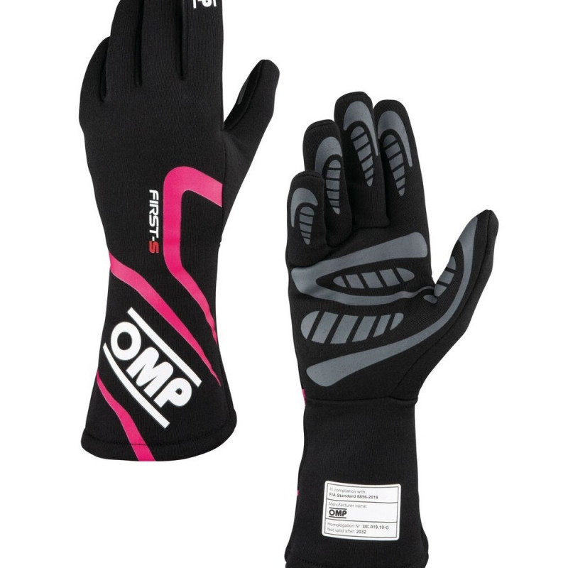 Kindad OMP FIRST-S Fuksiaroosa S Must - Tööjalatsid - Photopoint