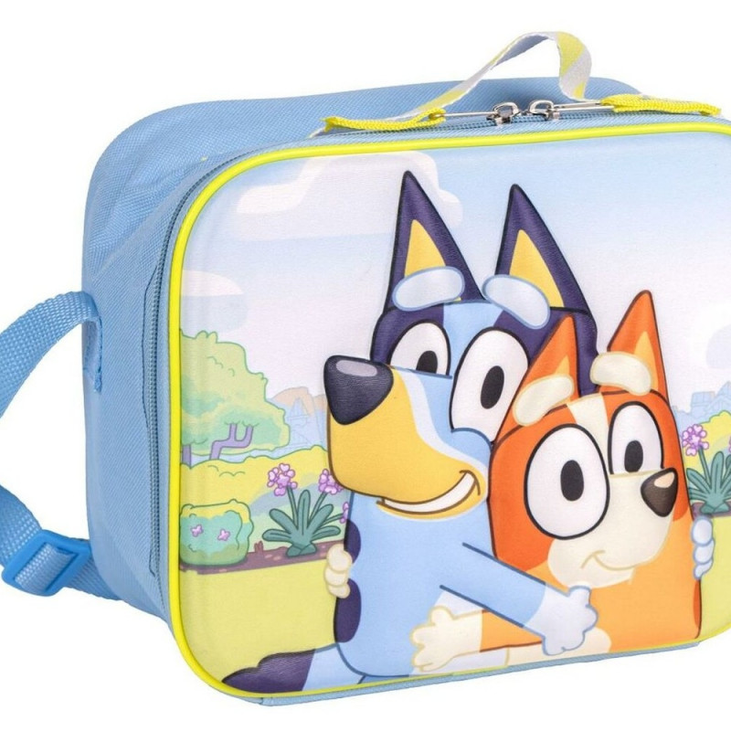 3D Thermal Lunchbox Bluey Blue 23,5 x 19,5 x 10 cm - Thermoboxes & bags ...