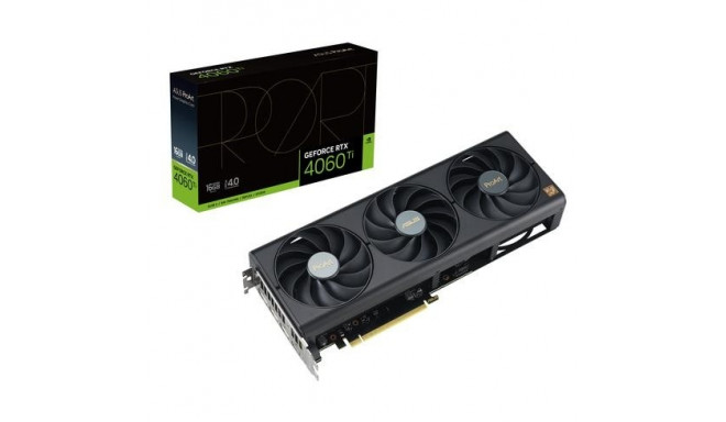 Asus videokaart ProArt -RTX4060TI-16G NVIDIA GeForce RTX 4060 Ti 16GB ...