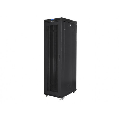 Standing rack cabinet 19 inches 47U 800x1000mm, perforated LCD doors ...