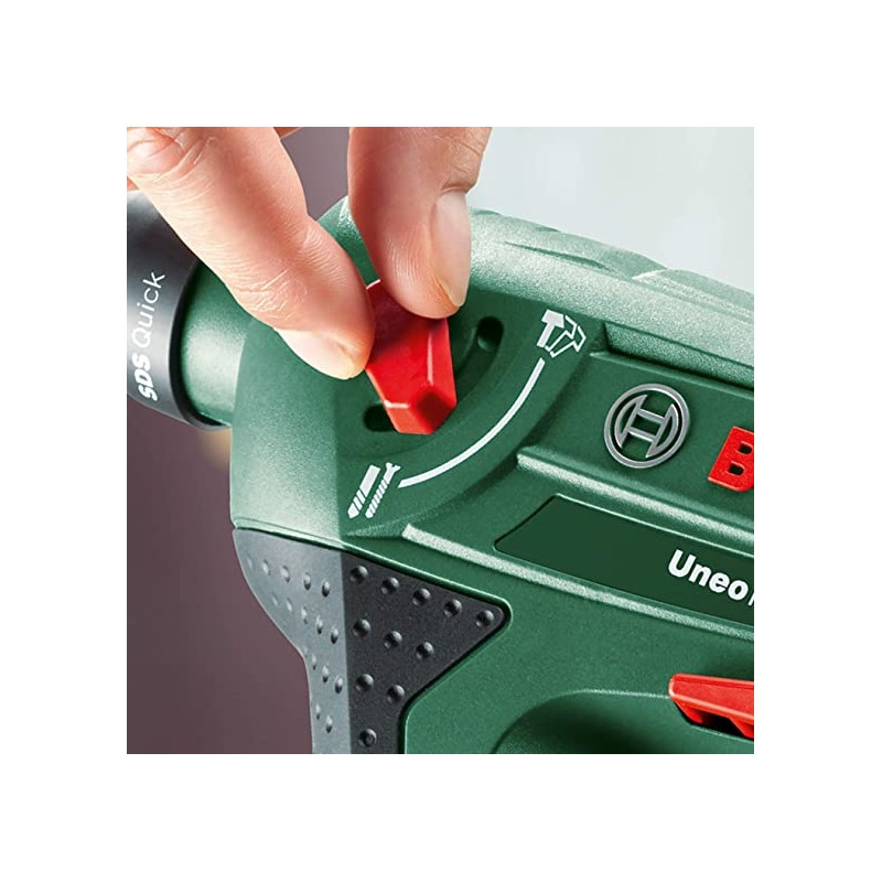 Bosch Cordless Hammer Drill Uneo Maxx, 18V (green/black, Li-Ion battery ...