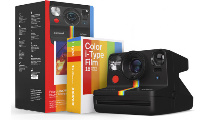 Polaroid Now+ Gen 2 Everything Box, black (open package) - Instant ...