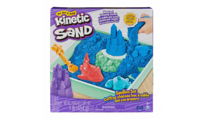 Kinetic Sand Sandbox set Blue - Voolimine - Photopoint