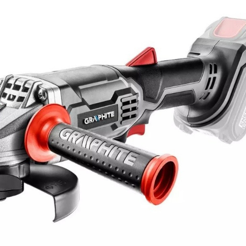 Graphite Energy+ 18V Li-Ion brushless cordless angle grinder 115 mm ...