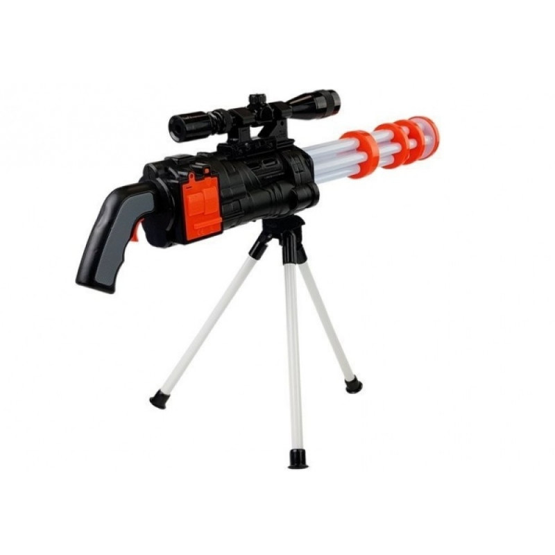 Battery Operated Sniper Rifle Rotary Cannon Police 62 cm - Mängurelvad ...