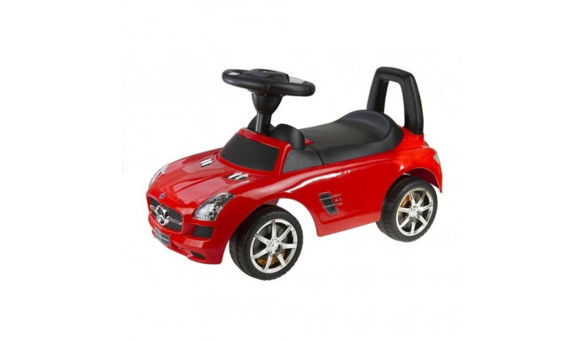 Mercedes Benz Red - Kids Push Along Ride On Car - ATV'd - Photopoint