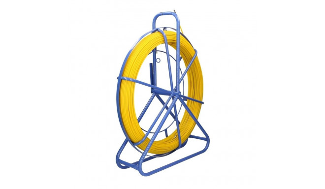 Pilot for pulling cables, fiberglass FRP, 6mm, 50m, yellow, without ...