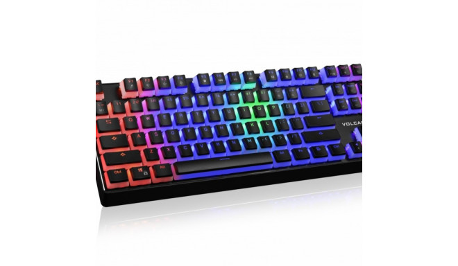 WIRED MECHANICAL RGB KEYBOARD VOLCANO - Klaviatuurid - Photopoint