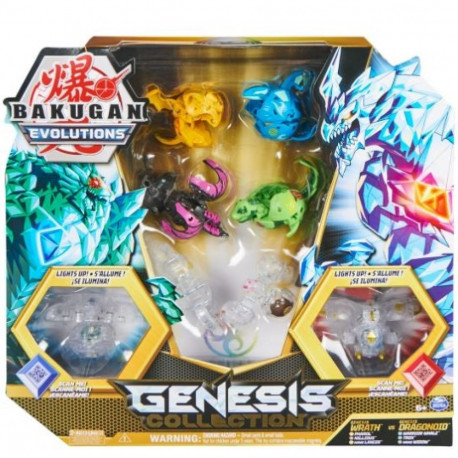Bakugan Evolutions figures - Clash of the Elements set - Toy figures ...