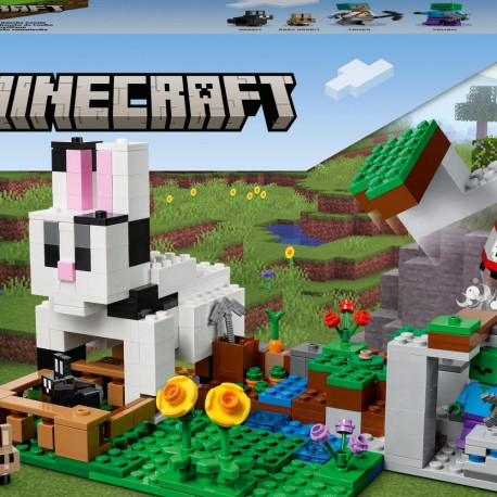 LEGO Minecraft 21181 The Rabbit Ranch Constructor - Mänguklotsid ...