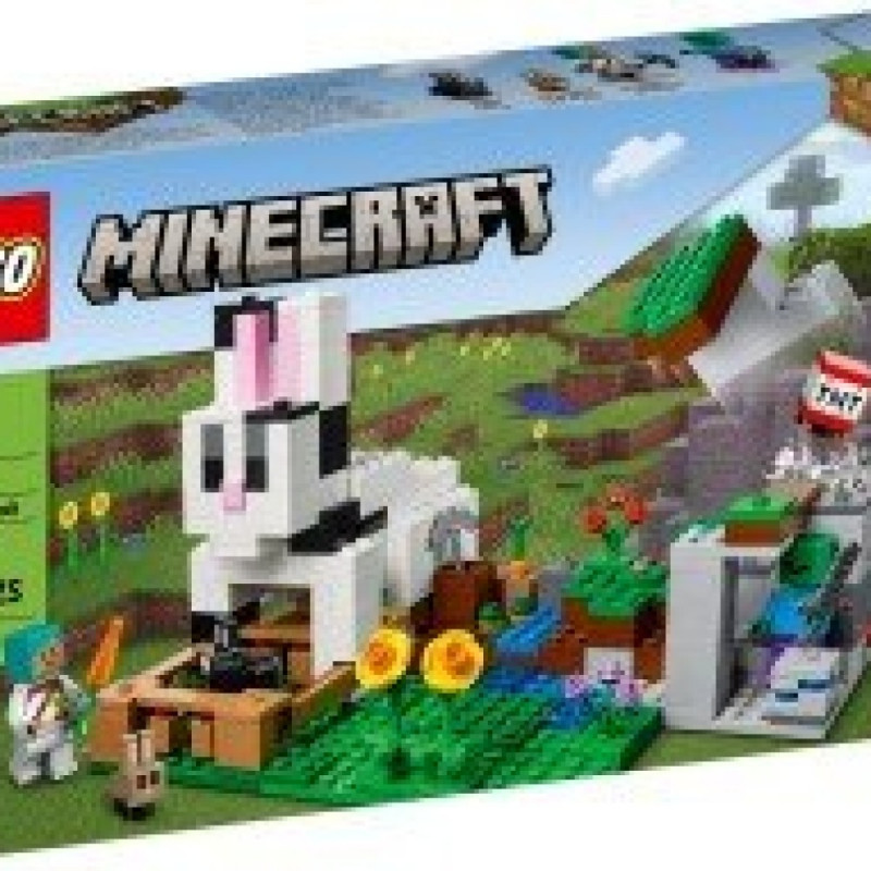 LEGO Minecraft 21181 The Rabbit Ranch Constructor - Mänguklotsid ...