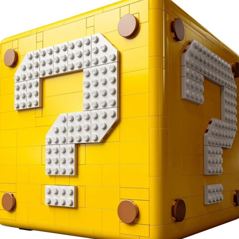 LEGO SUPER MARIO 71395 SUPER MARIO 64 QUESTION MARK BLOCK - LEGO ...