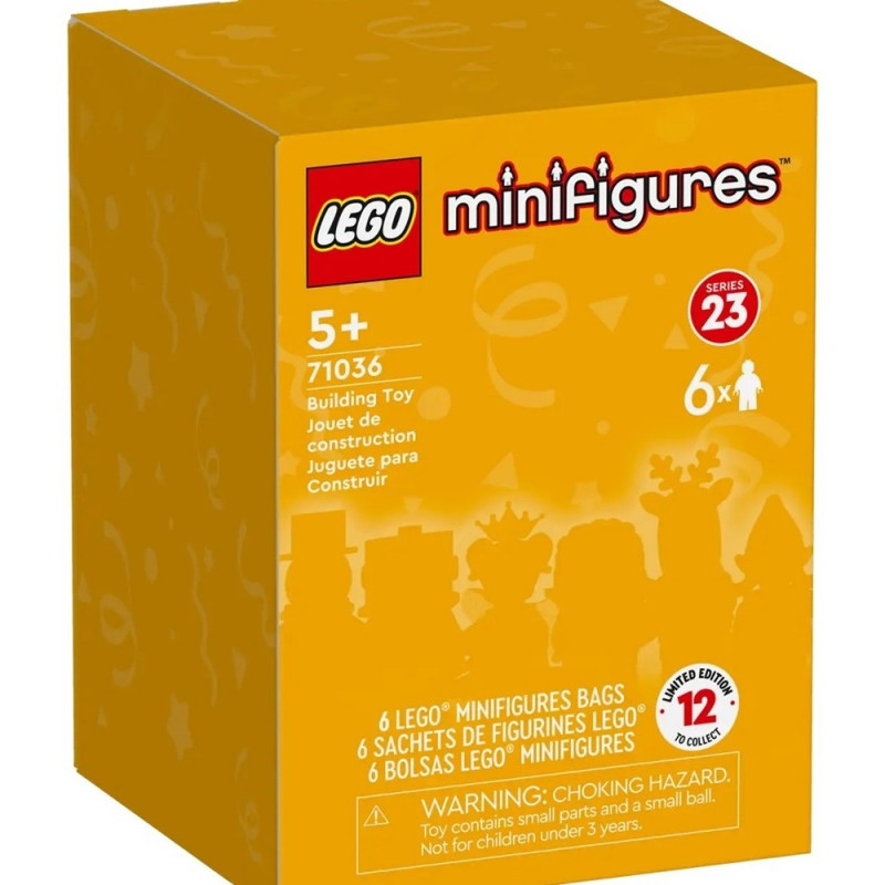 LEGO MINIFIGURES 71036 MINIFIGURES - SERIES 23 - SIX-PACK - LEGO ...