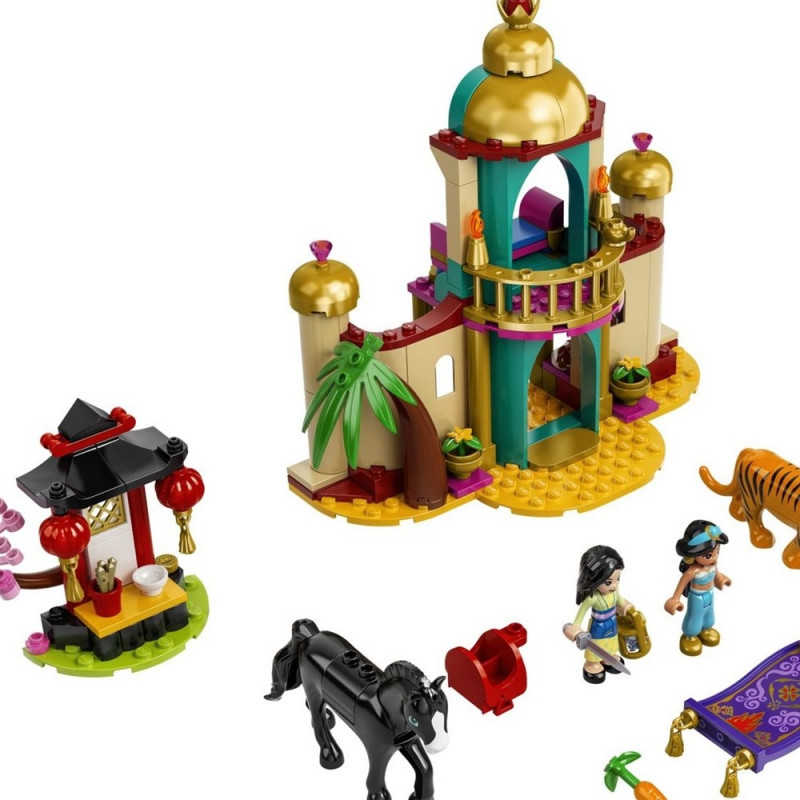 LEGO Disney Princess 43208 The Adventures of Jasmine and Mulan - LEGO ...