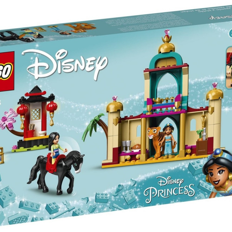 LEGO Disney Princess 43208 The Adventures of Jasmine and Mulan - LEGO ...