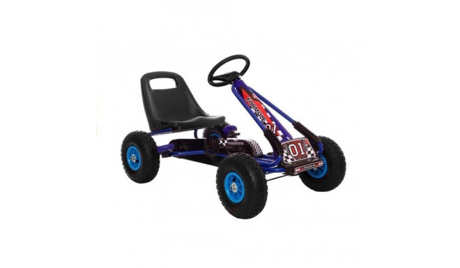 A-15 Go-Cart Blue Pumped Wheels - Go-karts - Photopoint