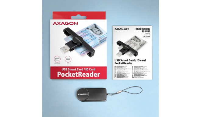 Axagon ID card reader CRE-SMPA - Smartcard readers - Photopoint