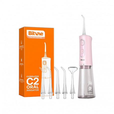 Water flosser with nozzles set Bitvae C2 (pink) - Oral irrigators ...