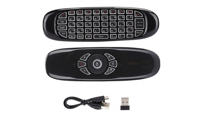 Fusion C120 universal remote with gyroscope and keyboard for Smart TV ...