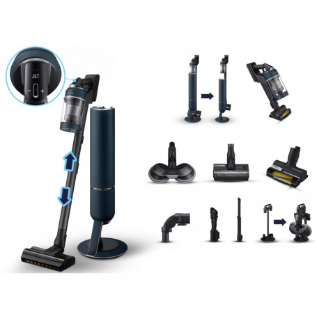 "Samsung BESPOKE Jet Pro Extra VS20A95973B Staubsauger midnight blue ...