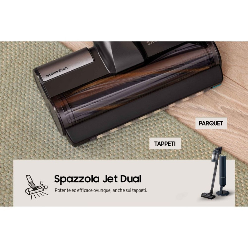 "Samsung BESPOKE Jet Pro Extra VS20A95973B Staubsauger midnight blue ...