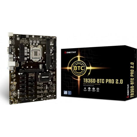 Biostar TB360-BTC PRO 2.0 motherboard - Emaplaadid - Photopoint