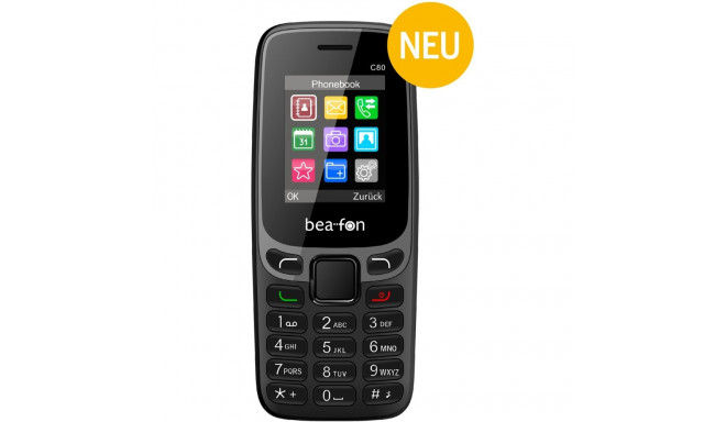 "bea-fon Classic Line C80 Feature Phone Dual-Sim black ...