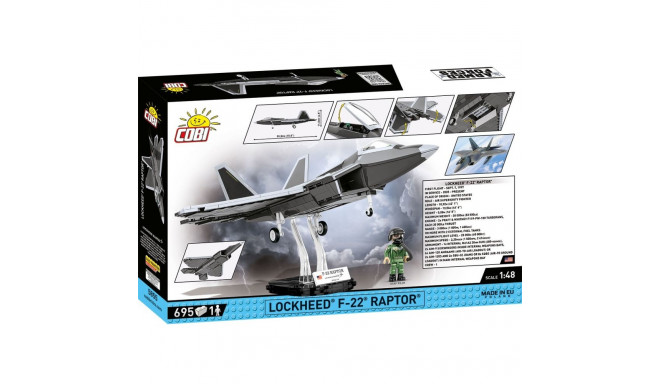 Blocks Armed Forces Lockheed F-22 Raptor - Mänguklotsid - Photopoint