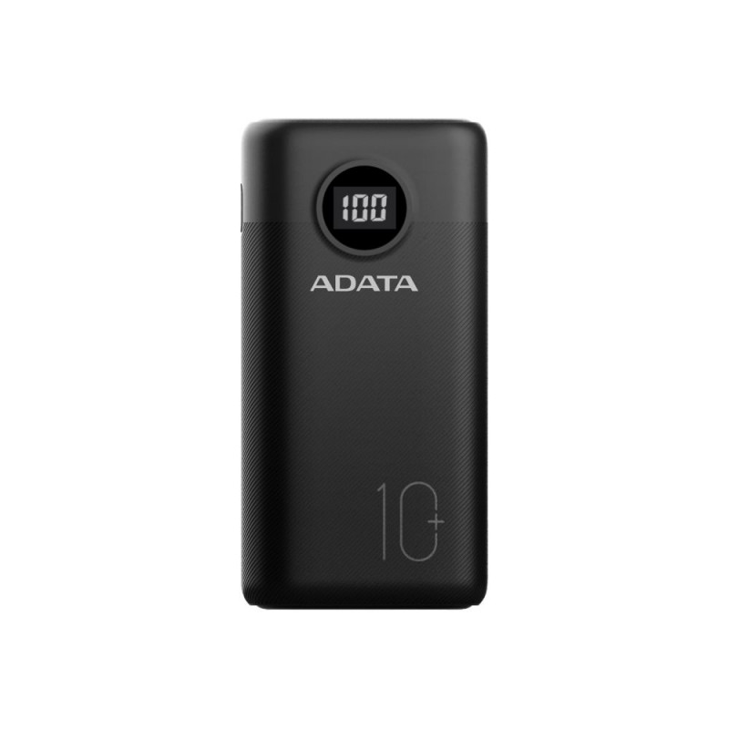 Powerbank ADATA P10000QCD 10000mAh Black Photopoint.lv