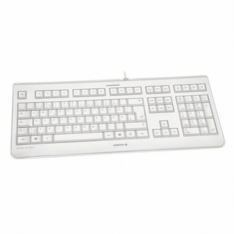 Klaviatuur Cherry JK-1068ES-0 Valge Hall Hispaaniakeelne Qwerty ...