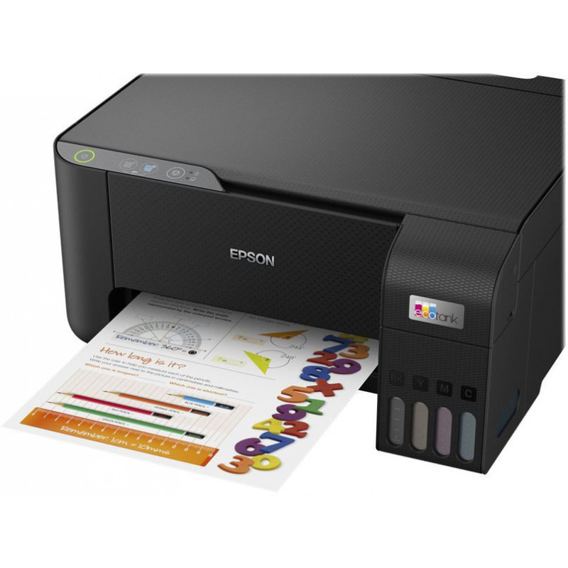Epson all-in-one ink printer EcoTank L3210, black (opened package ...